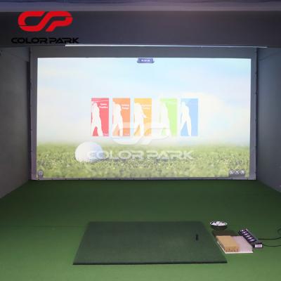 Cina Proiettore di giochi di arcade a simulatore di golf in Colorful Park in vendita