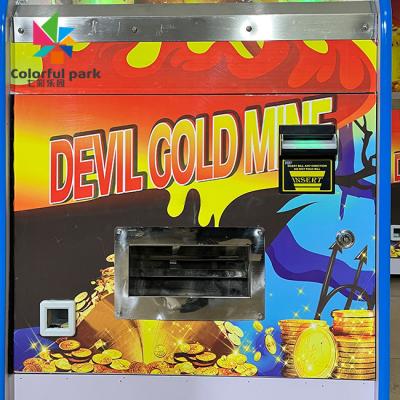 China CE-certificaat Single Player Arcade Coin Pusher Spelmachine voor munten Drop Bonus Hole Te koop