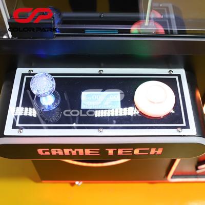 Cina Parco colorato in stile giapponese Bambini cartoni animati Gioco a monete Joystick Claw Doll Machine in vendita