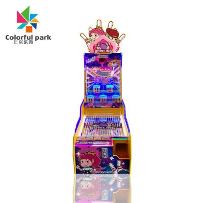 China Certificado CE Máquina de jogo de bowling operada por moedas para Arcade Push Entertainment Center à venda