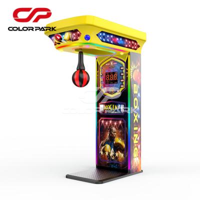 Cina Amusement Game Center Boxing Punch Machine con costruzione robusta e durevole in vendita