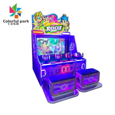 Cina Piante acquatiche contro zombie 3D Shooting Game Machine per bambini Gioco Zona 4 Persone Biglietto di riscatto in vendita