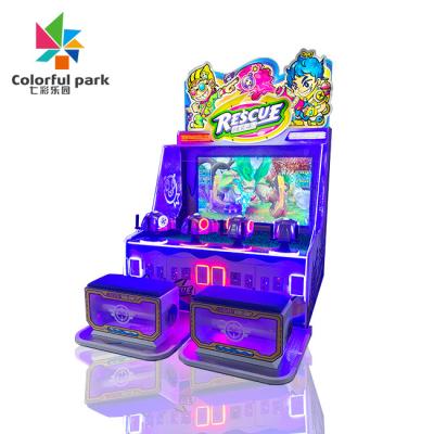 Cina Piante acquatiche contro zombie 3D Shooting Game Machine per bambini Gioco Zona 4 Persone Biglietto di riscatto in vendita