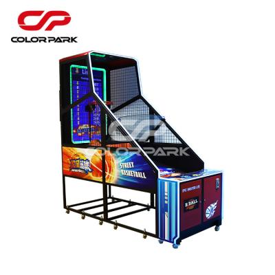 Cina Indoor Amusement Game Center Basketball Shooting Machine con stile normale personalizzato in vendita