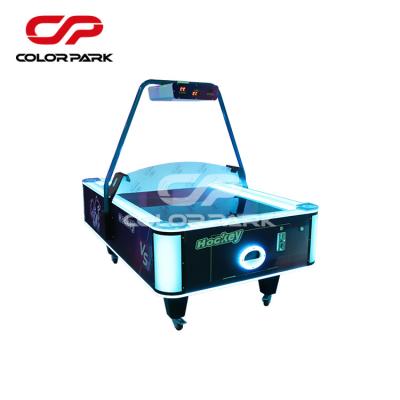 Cina EU Plug Tabella di hockey d'aria colorata per divertimento multi-gioco nel parco Arcade a monete in vendita
