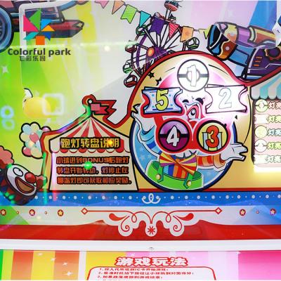 Cina EU Plug Colorful Park Universale Clown Redemption Gioco Colpisci il Clown e vinci tutto il round in vendita