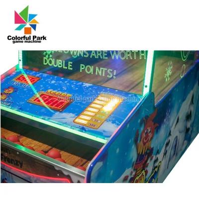 China EU Plug Colorful Park Coin Operated Redemption Clown Game Machine for Redemption Game for sale