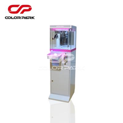 Cina 1 giocatore Mini Arcade Claw Crane Vending Machine per Shopping Mall costruito su ordinazione in vendita
