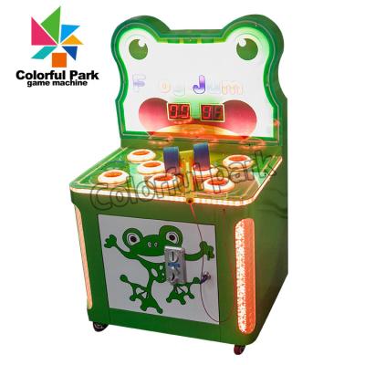Cina Personalizza Sì Ottenere il gioco della macchina di gioco Funny Hit Frogs per bambini presso Amusement Game Center in vendita
