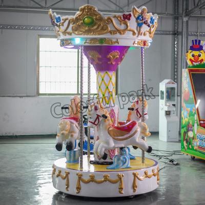 China EU Plug Amusement Park Paardenspel voor kinderen Arcade Simulator Coin Operated Kiddie Ride Te koop