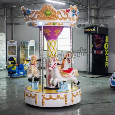 China EU Plug Amusement Park Paardenspel voor kinderen Arcade Simulator Coin Operated Kiddie Ride Te koop