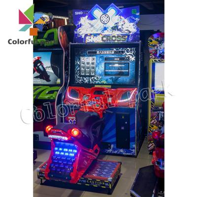 Cina Simulatore di guida per 1 giocatore Moto GP Racing Game Sì Macchina di gioco arcade personalizzata in vendita