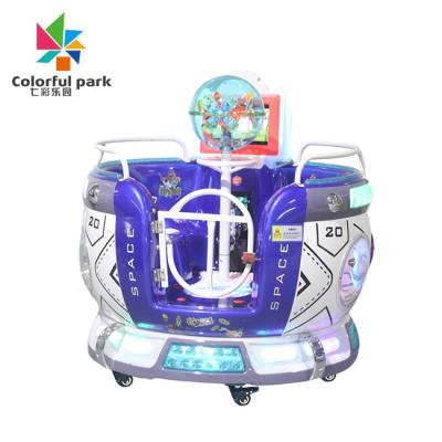 Cina Capsula spaziale interstellare Due giocatori Monete gestita Kiddy Ride con spina personalizzata in vendita