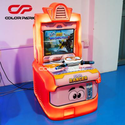 China Máquina de jogos de corrida para crianças em um parque colorido com um design emocionante à venda