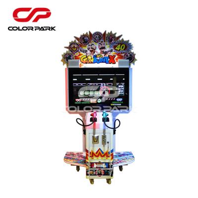 Cina Gabinetto di giochi arcade di sparatutto a monete per intrattenimento casuale in Colorful Park in vendita