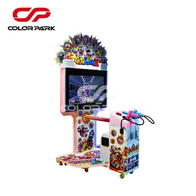 Cina Gabinetto di giochi arcade di sparatutto a monete per intrattenimento casuale in Colorful Park in vendita