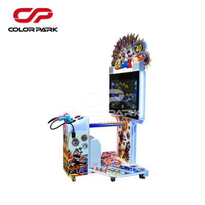 Cina Gabinetto di giochi arcade di sparatutto a monete per intrattenimento casuale in Colorful Park in vendita