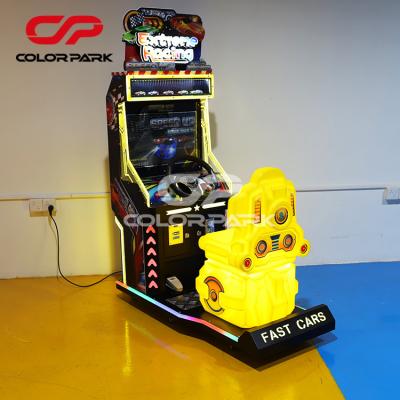 China CE-certificaat Op maat gemaakte, met munten bediende racesimulator Arcade machine voor winst. Te koop