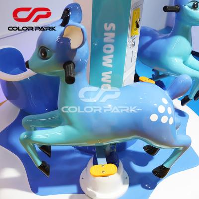 Cina 3 posti Happy Carousel Parco di divertimenti Passeggiate personalizzate per le esigenze del cliente in vendita