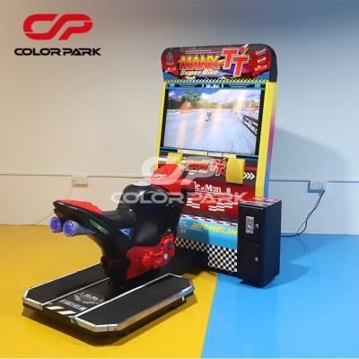 Cina Colorful Park Arcade Game Machine Motorcycle Driving Game per il Centro giochi di divertimento in vendita
