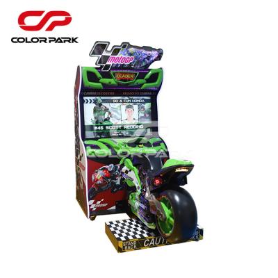 Cina Certificato CE Colorful Park GP Moto Arcade Game Machine Simulatore di corse di motociclette in vendita