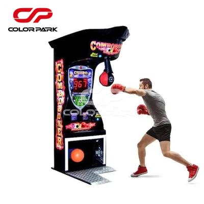 Cina Certificato CE Colorato Parco Coin Operato Boxing Punch Machine con personalizzazione in vendita