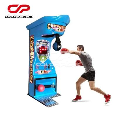 Cina Certificato CE Colorato Parco Coin Operato Boxing Punch Machine con personalizzazione in vendita
