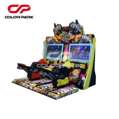 Cina Macchina di gioco Moto a 2 giocatori TT Arcade Driving Simulator con schermo da 42 pollici in vendita