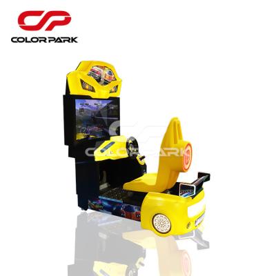 Cina Amusement Game Center Coin Operated Driving Simulator Car Racing Due giocatori Arcade Game Machine in vendita