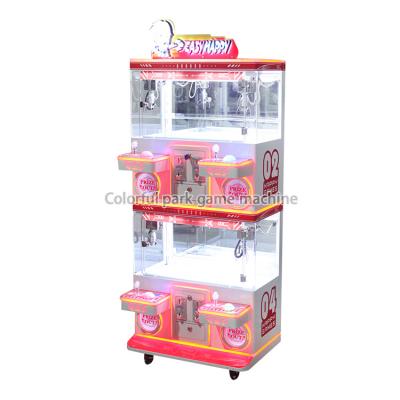 Cina Amusement Game Center Red Claw Crane Gift Game Button Vending Machine per bambini di 8 anni in vendita