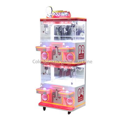 Cina Amusement Game Center Red Claw Crane Gift Game Button Vending Machine per bambini di 8 anni in vendita