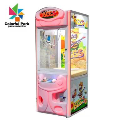 Cina Colorato Park Bee Cartoon Shape Claw Crane Coin Operated Game Machine in Arcade Indoor in vendita