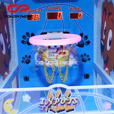 Cina Certificato CE Certificato Colorato Parco Disegno Sport Gioco Basketball Macchina arcade in vendita