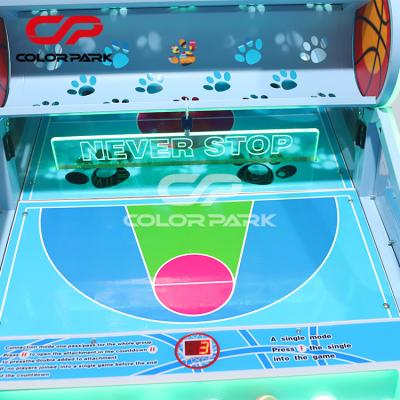 Cina Certificato CE Certificato Colorato Parco Disegno Sport Gioco Basketball Macchina arcade in vendita