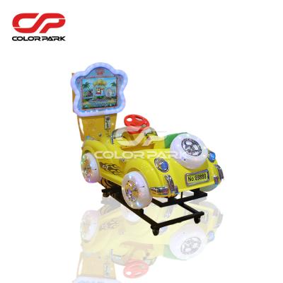 Cina Macchina per videogiochi elettronica a monete per il parco per bambini divertimento colorato con auto a dondolo in vendita
