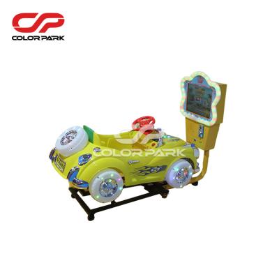 Cina Macchina per videogiochi elettronica a monete per il parco per bambini divertimento colorato con auto a dondolo in vendita