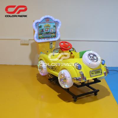 Cina Macchina per videogiochi elettronica a monete per il parco per bambini divertimento colorato con auto a dondolo in vendita