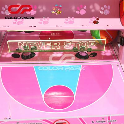 Cina Certificato CE Colorato Parco Arcade Game Machine Basketball Game Machine per il mercato in vendita