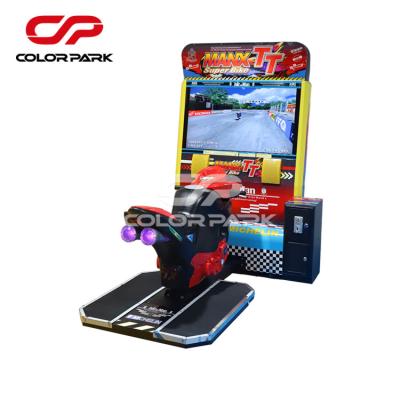 Cina Amusement Game Center Colorful Park Single-player TT Moto Racing Macchina di gioco arcade in vendita