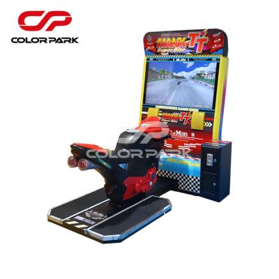 Cina Amusement Game Center Colorful Park Single-player TT Moto Racing Macchina di gioco arcade in vendita