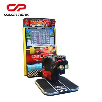 Cina Amusement Game Center Colorful Park Single-player TT Moto Racing Macchina di gioco arcade in vendita