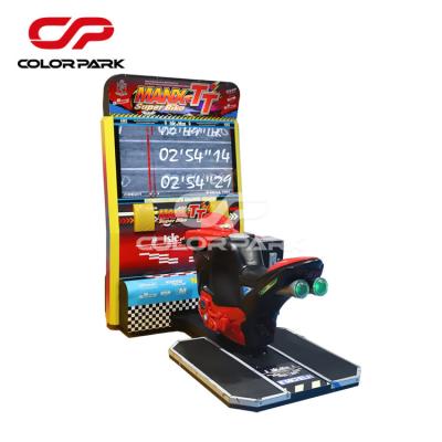 Cina Amusement Game Center Colorful Park Single-player TT Moto Racing Macchina di gioco arcade in vendita