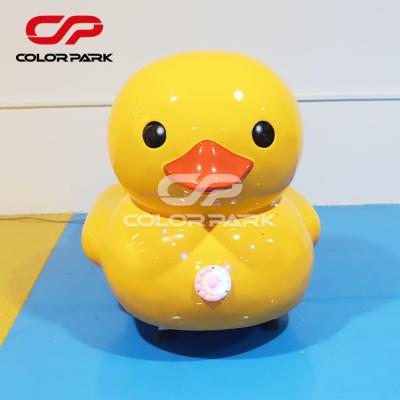Cina 1 Giocatore Giallo Good Duck Coin Operato Kiddy Rides con Certificato CE in vendita