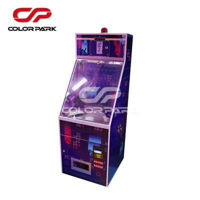China CE-certificaat 1 Speler Arcade Coin Pusher Game Machine voor Amusement Game Center Te koop