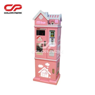 中国 カスタマイズされた通貨交換機 楽しい公園のためのカラフルで安全なコインチェンジャー 販売のため