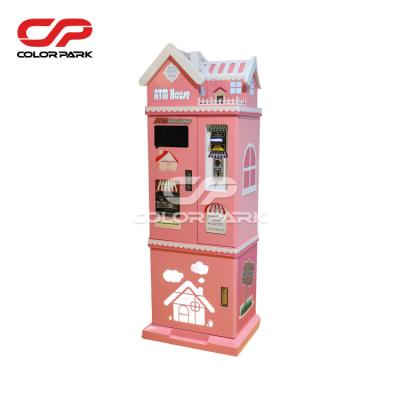 中国 カスタマイズされた通貨交換機 楽しい公園のためのカラフルで安全なコインチェンジャー 販売のため