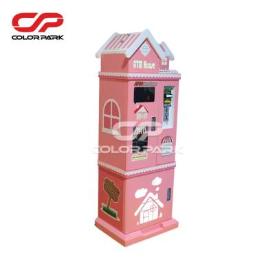 中国 カスタマイズされた通貨交換機 楽しい公園のためのカラフルで安全なコインチェンジャー 販売のため