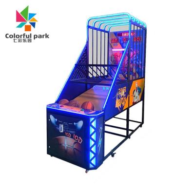 Cina Coin Operated Full Size Street Basketball Arcade Game per ore di divertimento in vendita