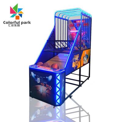 Cina Coin Operated Full Size Street Basketball Arcade Game per ore di divertimento in vendita