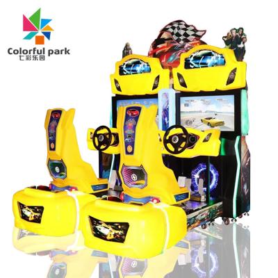 Cina Amusement Game Center Ride On Car Racing Simulator Macchina arcade Giochi con monete in vendita